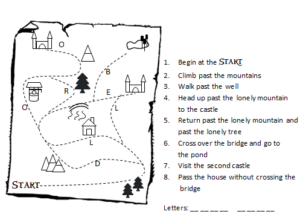 Story Map - Treasure Hunt Ideas